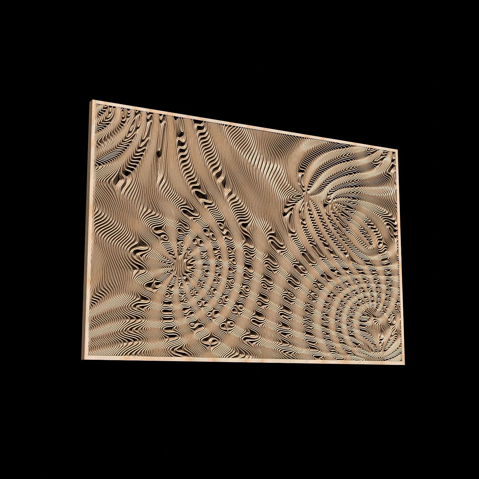 CS3 Vector file for CNC router V- bit carving – Bonitum CNC Model Studio