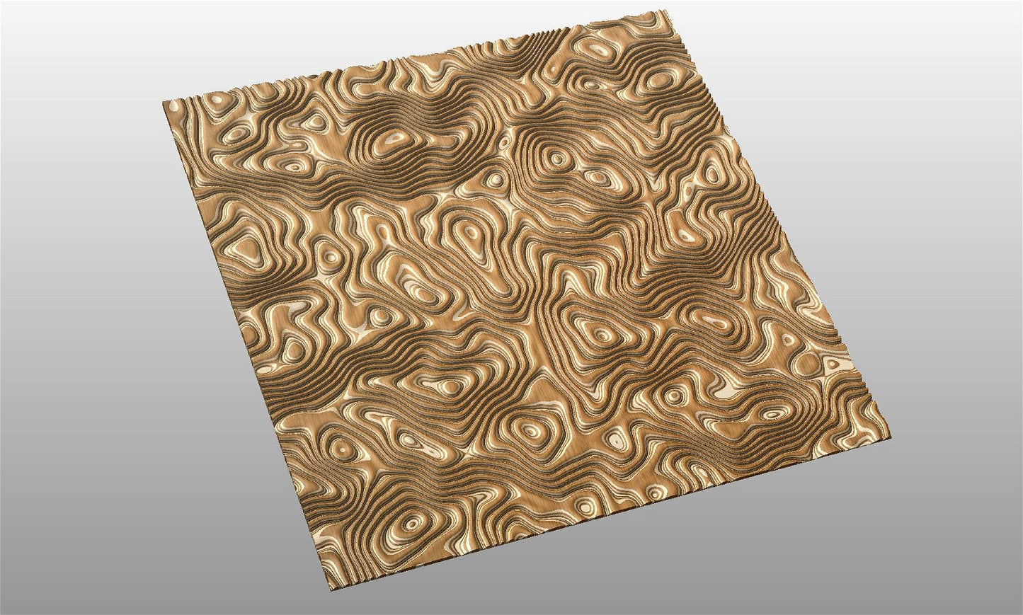 DiSIM18 molten lava 3D relief texture pattern – Bonitum CNC Model Studio