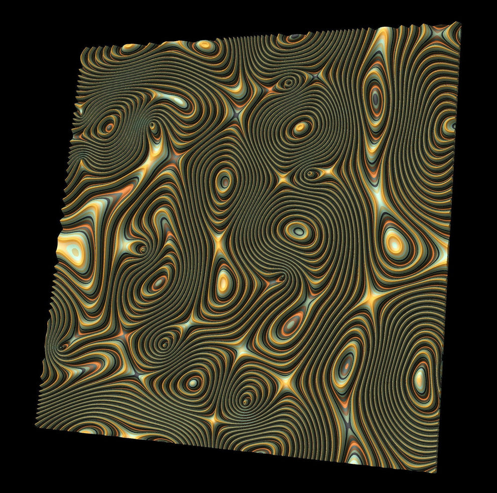 GW46 tileable molten lava 3d texture pattern – Bonitum CNC Model Studio