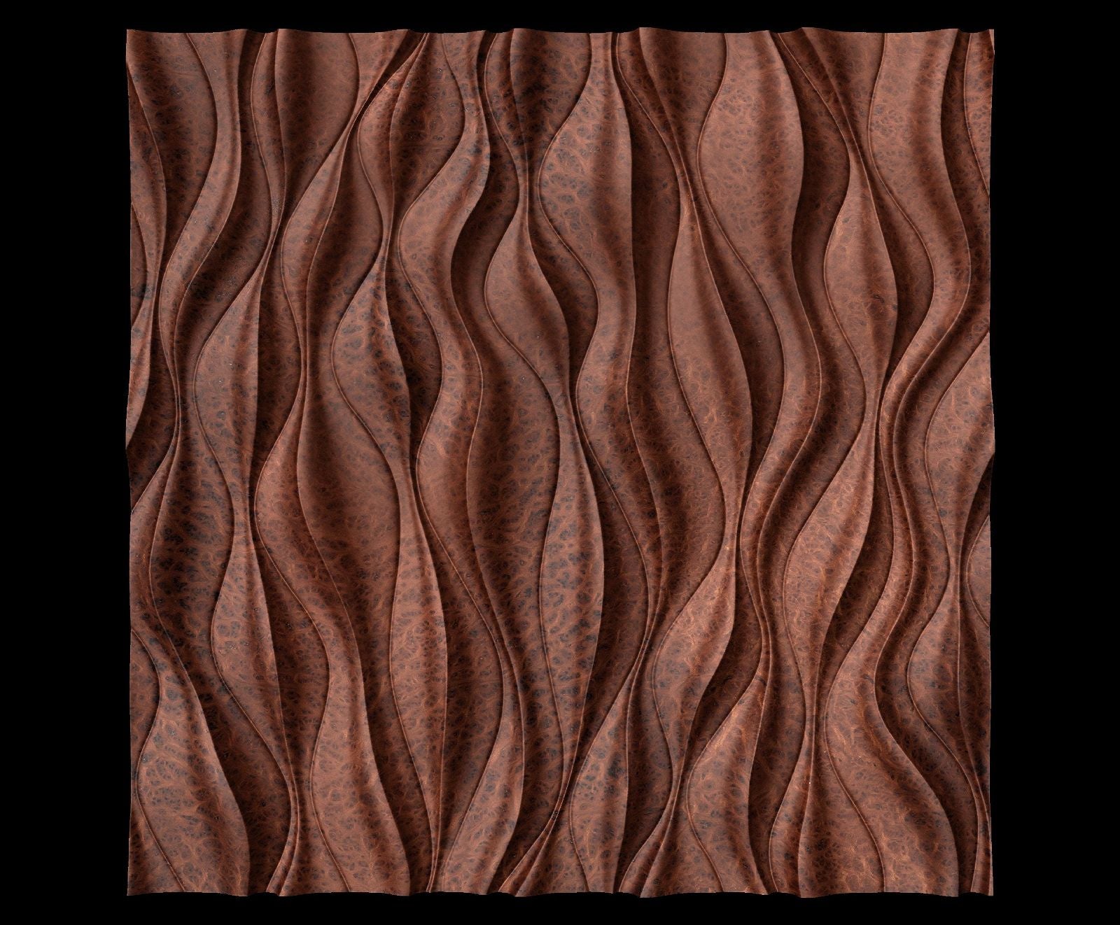 Organic tile-able 3D model for CNC "TRS1" – Bonitum CNC Model Studio